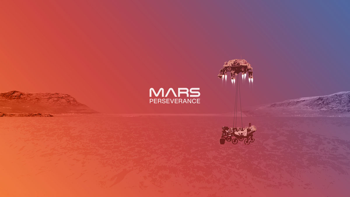 Feb 18th (2021) – Perseverance Rover Lands on Mars | David Nadas